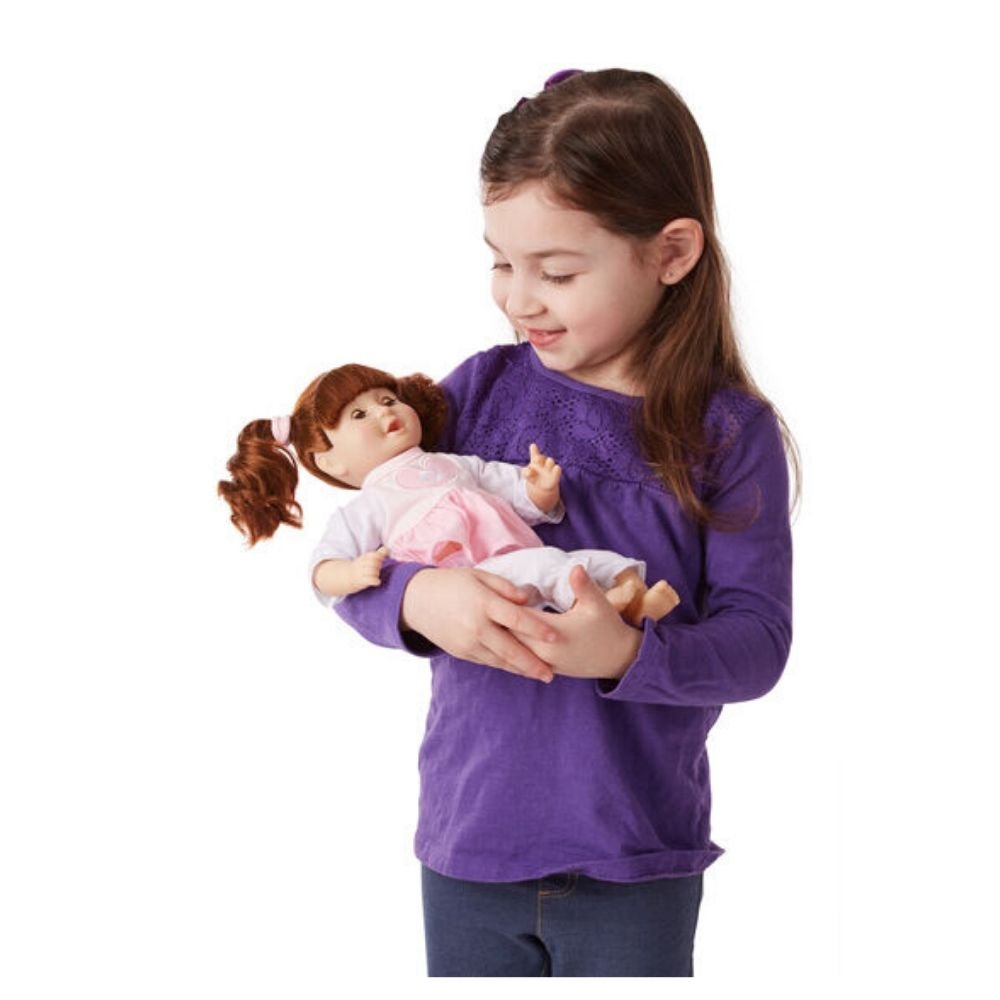 Melissa & Doug Mine to Love – Brianna 12″ Doll – Playful Panda